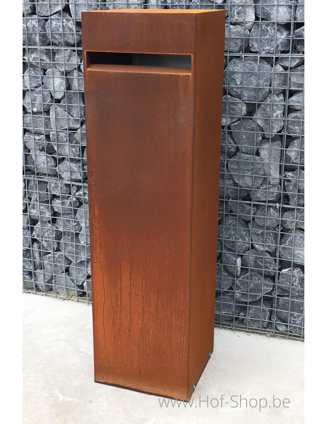 Genua - VASP brievenbus cortenstaal